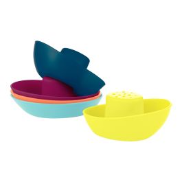 FLEET Stacking Boats 5pc set - Navy/Yellow
